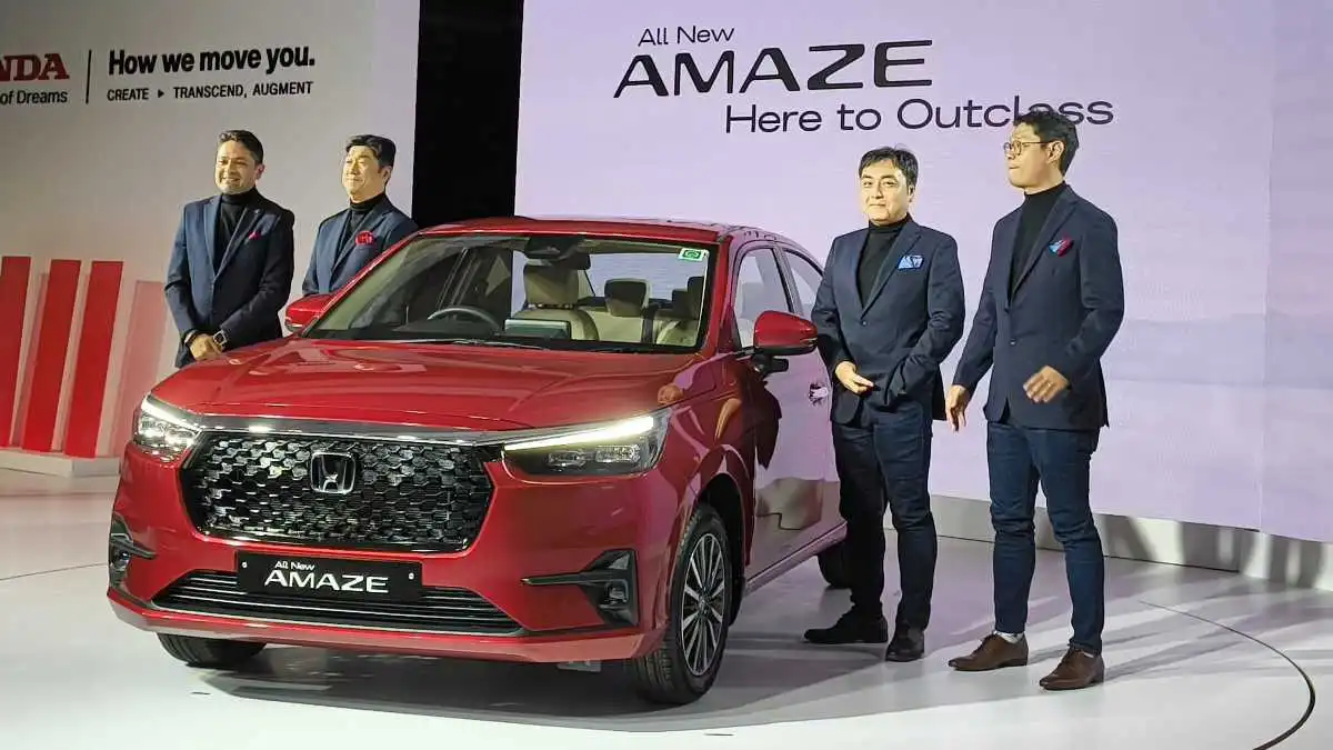 New Honda Amaze facelift Launch Live: Price, specifications, features ...