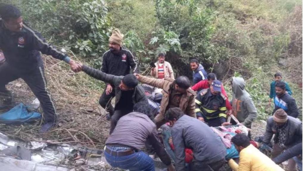 Uttarakhand: Four killed, 23 injured as bus plunges into 1,500-foot gorge in Bhimtal - India ...