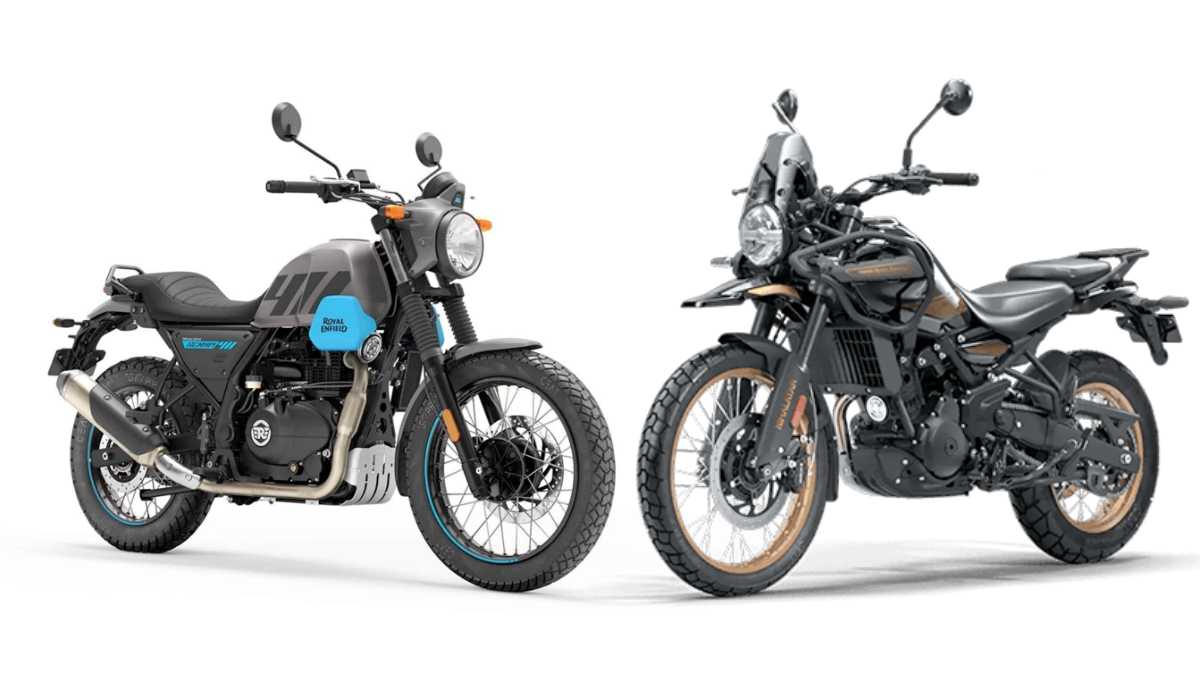 Royal Enfield Scram 440 vs Himalayan 450 comparison - Bike News | The ...