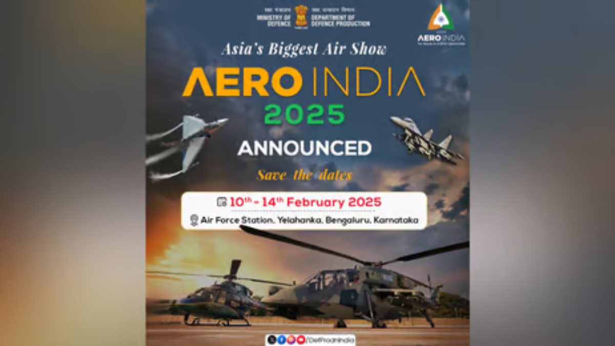 Aero India 2025 set for major upgrades: Key changes you can't miss ...