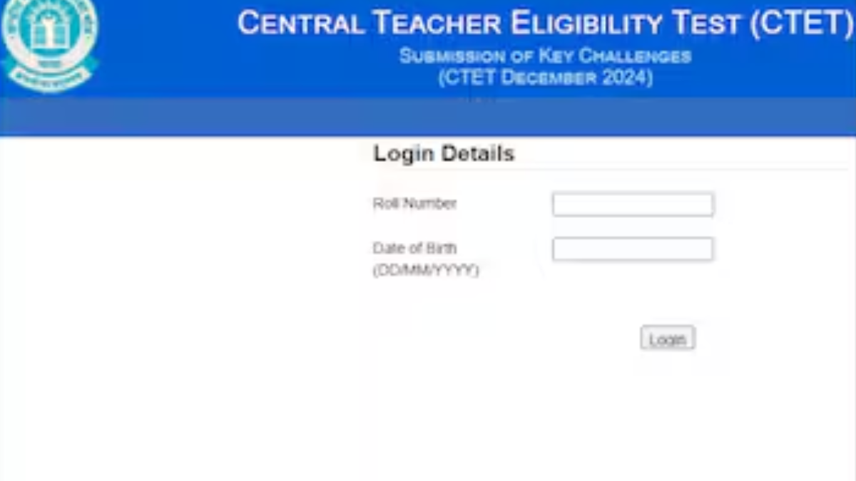 CTET 2024 Answer key out on ctet.nic.in – Check steps to download - Education News | The ...