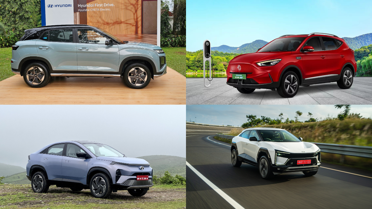 Price Comparison: Hyundai Creta EV vs Tata Curvv EV vs Mahindra BE 6 vs MG ZS EV - Car News ...