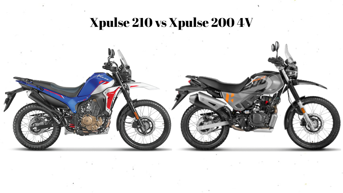 Hero Xpulse 210 vs Xpulse 200 4V: Key differences - Bike News | The ...