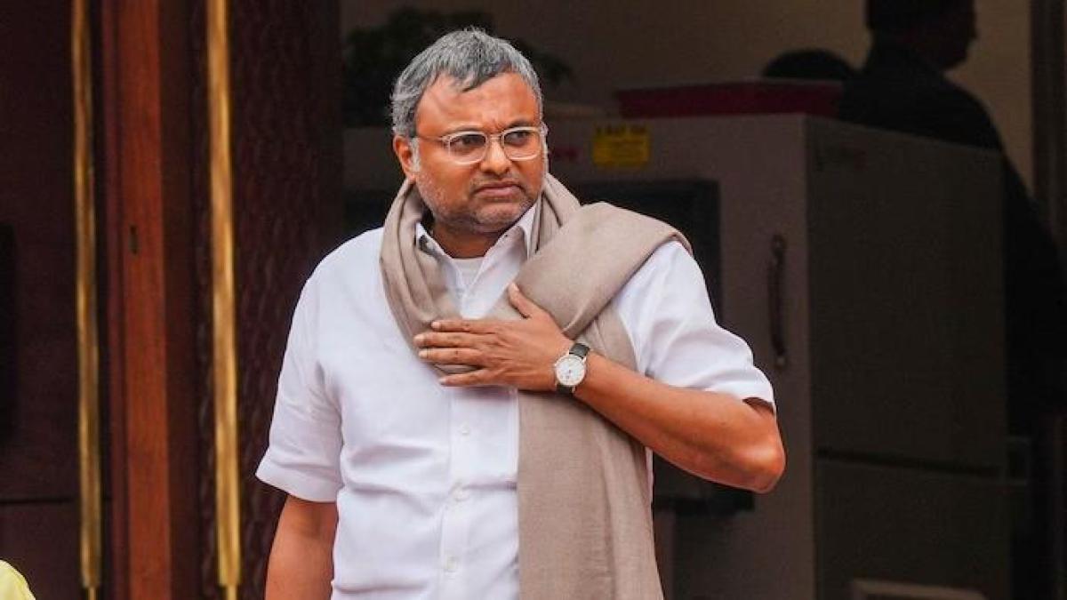 CBI books Congress leader Karti Chidambaram in fresh corruption case - India News | The ...
