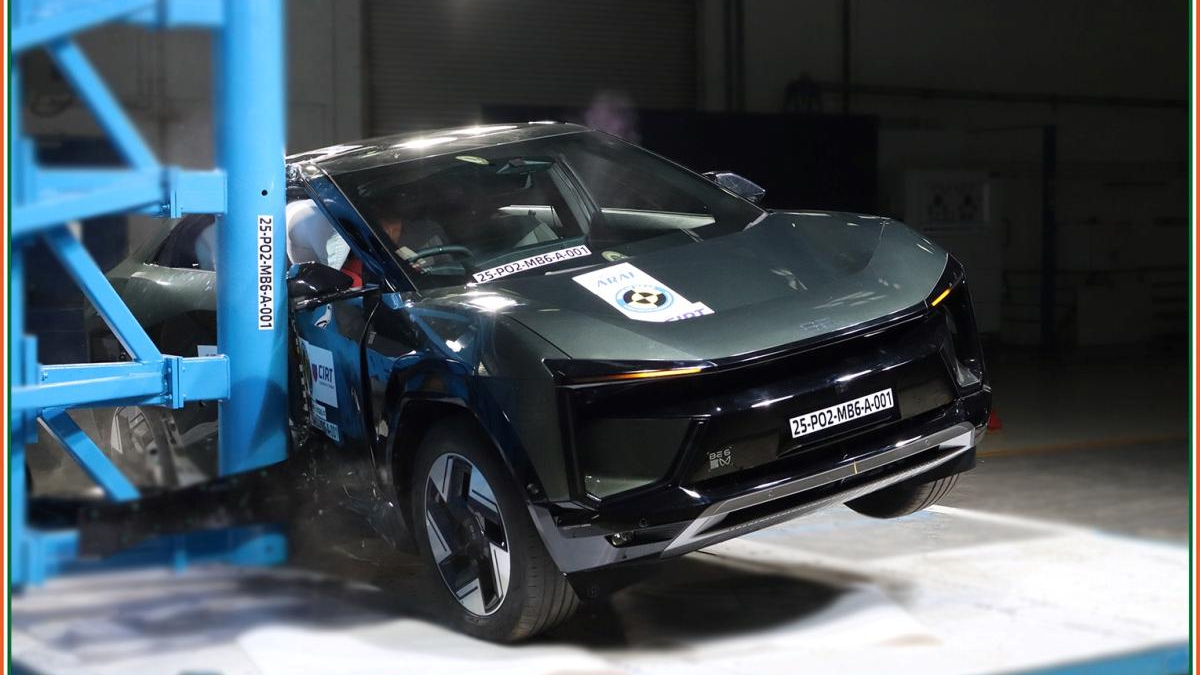 Mahindra BE 6 aces Bharat NCAP crash test, latest to earn 5-star safety ...
