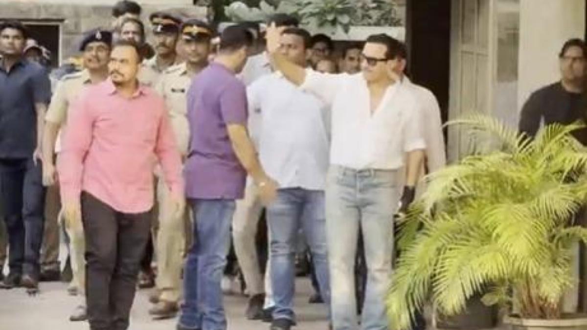 Saif Ali Khan discharged from Lilavati Hospital, almost a week after he was stabbed at his ...