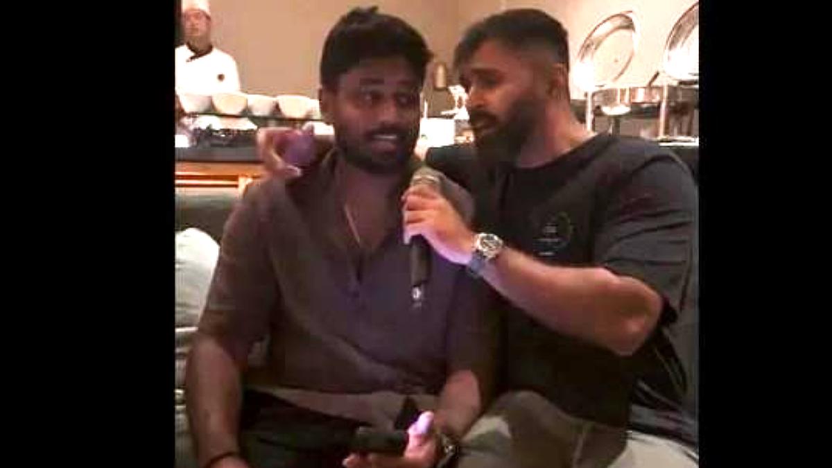 Watch: Sanju Samson's singing video goes viral ahead of India-England ...