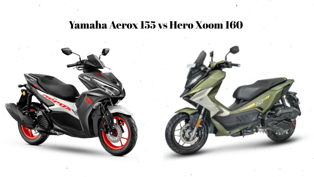 Hero Xoom 160 vs Yamaha Aerox 155: Specs, Features, Price compared - Bike News | The Financial ...