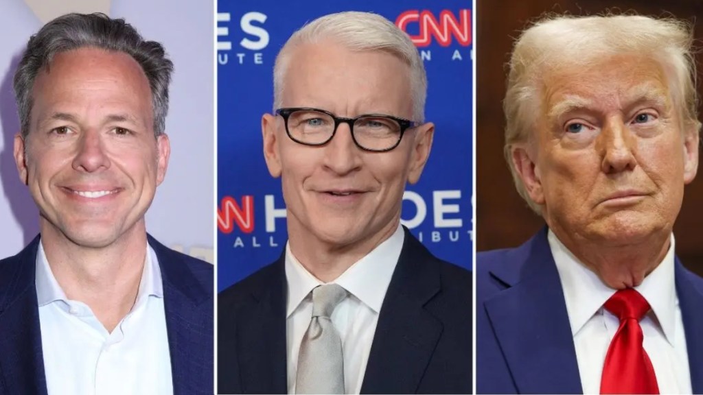 CNN anchors Jake Tapper, Anderson Cooper allegedly instructed to avoid 'outrage' during Donald ...