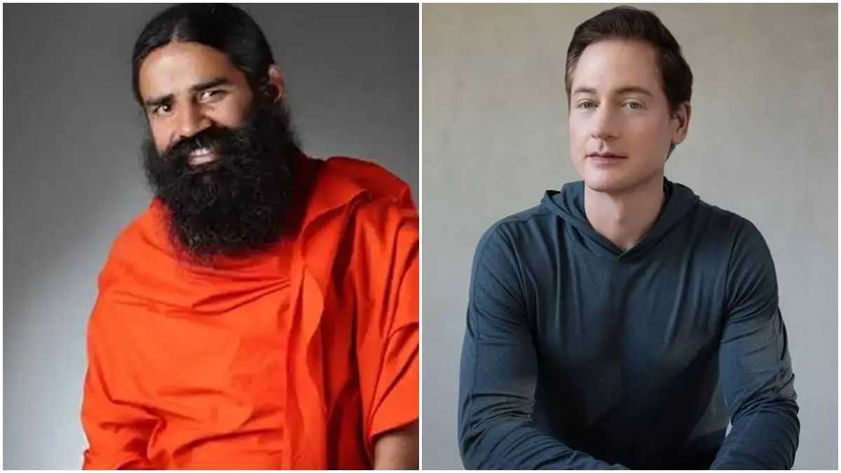 After 'blocking' Bryan Johnson on X, Baba Ramdev now invites him to ...