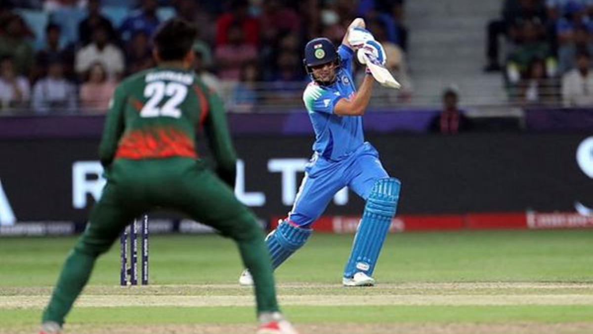 IND vs BAN Champions Trophy Highlights: Shubman Gill’s century, KL Rahul’s finish power India to ...