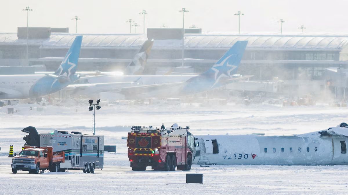 Delta Airlines Plane Crash: Why did flight 4819 flip upside down upon ...