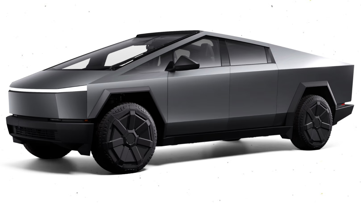 Tesla halts Cybertruck deliveries as glued panels fall off - Electric ...