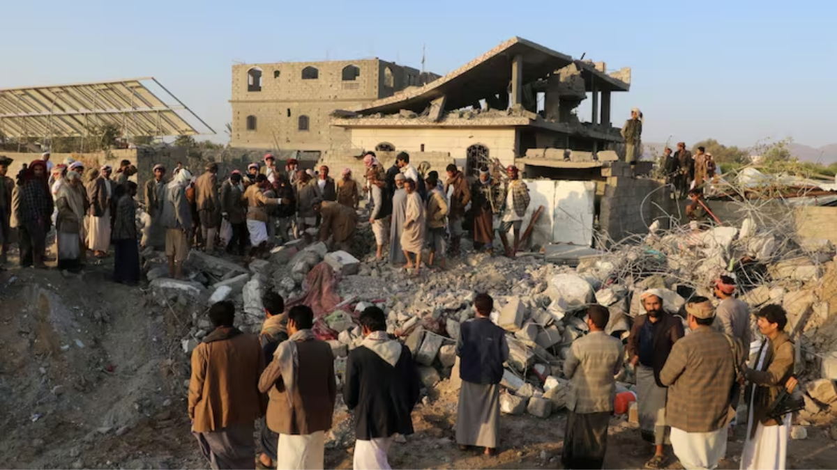 US airstrikes kill at least 53 in Yemen, Houthis call it ‘war crime ...