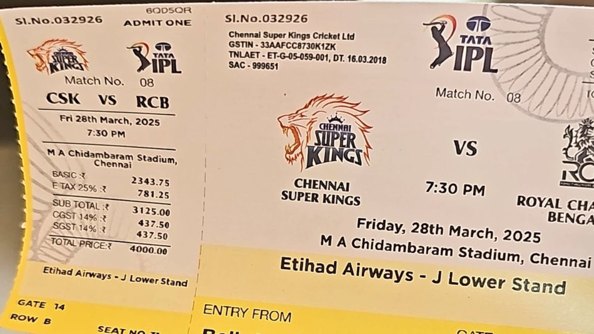 70% tax on IPL tickets? Social media post goes viral - Trending News ...