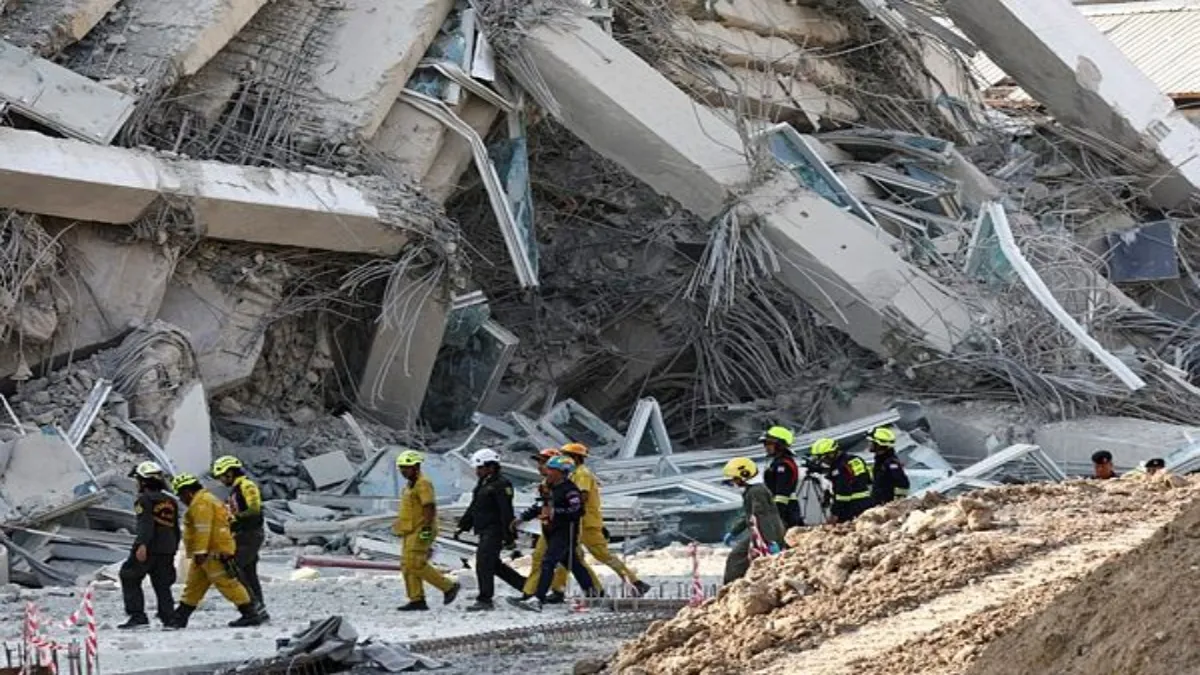 Powerful 7.7 magnitude earthquake rocks Myanmar, at least 3 dead, 90 ...