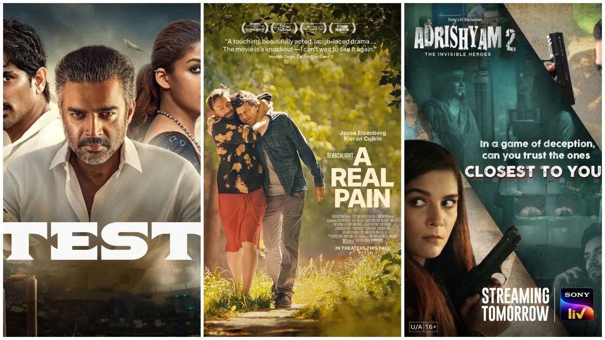 OTT releases this week: Watch R Madhavan’s Test, Kieran Culkin’s A Real ...