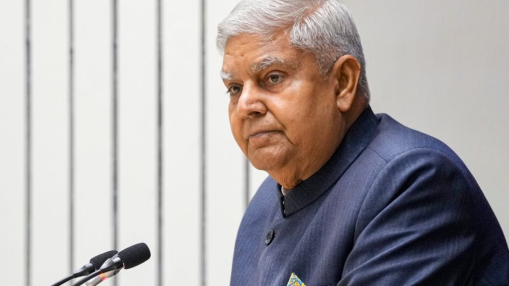 Vice-President Jagdeep Dhankhar compares Operation Sindoor to US killing of Osama bin Laden ...