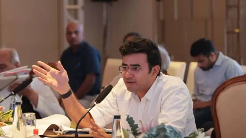 'How do large public sector banks...not understand that...', Tejaswi Surya lashes out at SBI ...