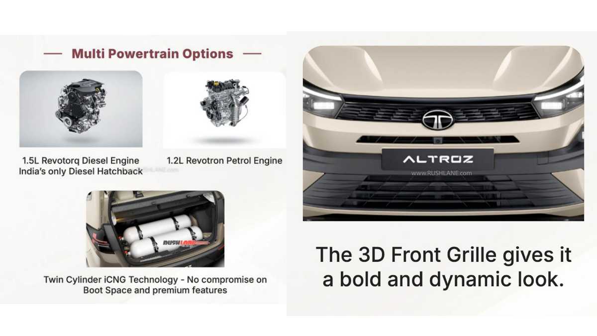 2025 Tata Altroz CNG interiors leaked: See what's new? - Car News | The ...