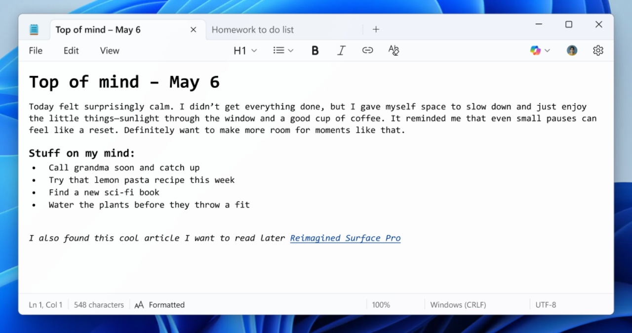 Microsoft Notepad gets a big update in Windows 11: Will it make MS Word ...