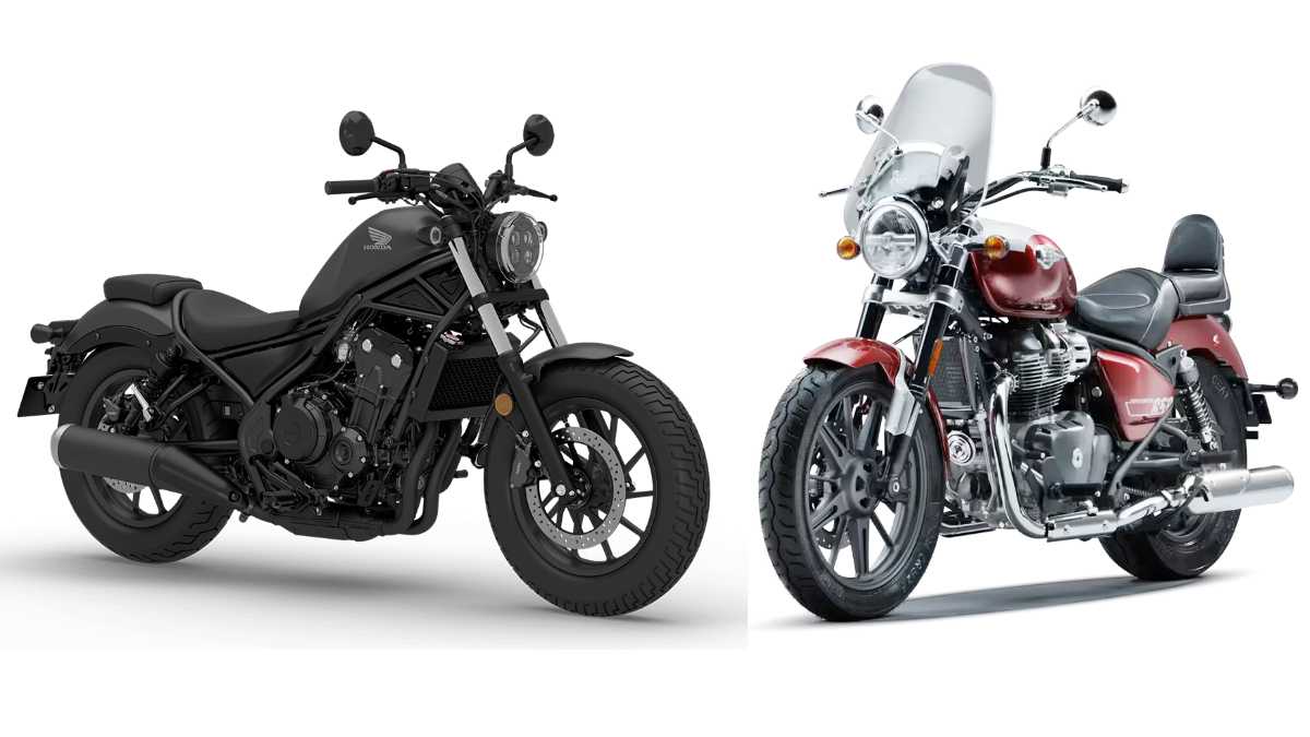 Honda Rebel 500 vs Royal Enfield Super Meteor 650 comparison: Who wins ...