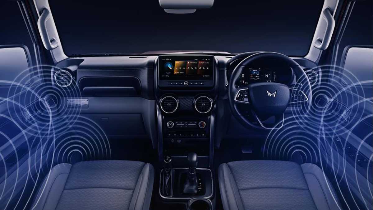 Feel the beat: Mahindra Thar Roxx is the world's first SUV with Dolby ...
