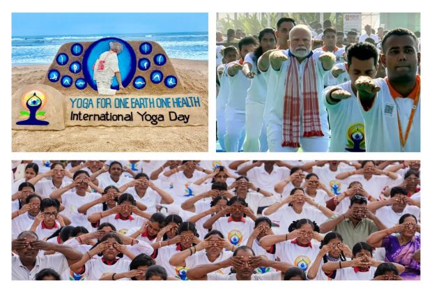 In Pictures | International Day of Yoga 2025: PM Modi leads ...