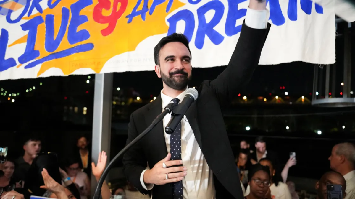 Zohran Mamdani officially defeats Andrew Cuomo to secure New York Democratic mayoral primary ...