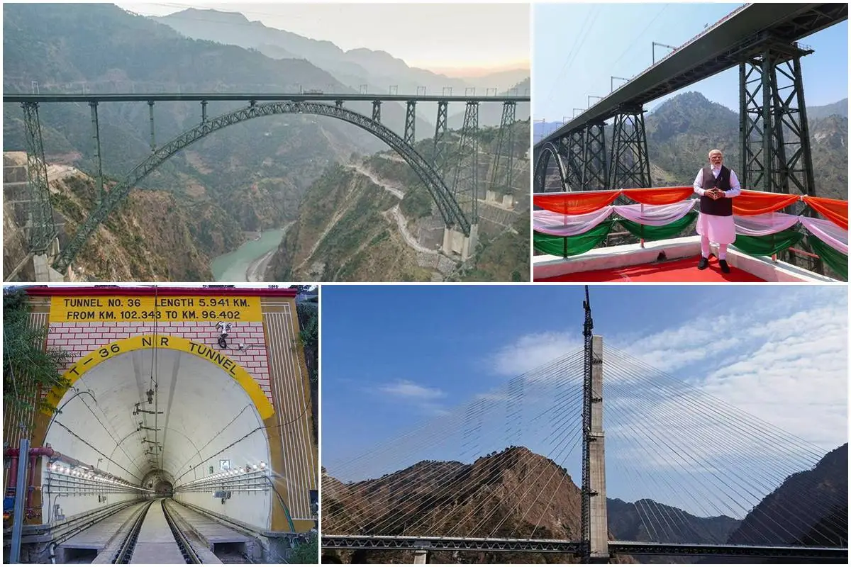 Chenab Bridge and Anji Khad are now open! Here's a visual tour of India’s engineering marvels ...