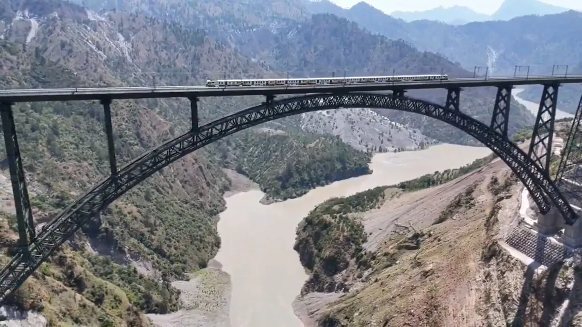 Chenab Bridge: World's highest railway bridge to be inaugurated on June 6 - Exactly what Kashmir ...