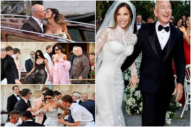 Jeff Bezos and Lauren Sanchez’s Venice wedding in pictures - business-gallery News | The ...