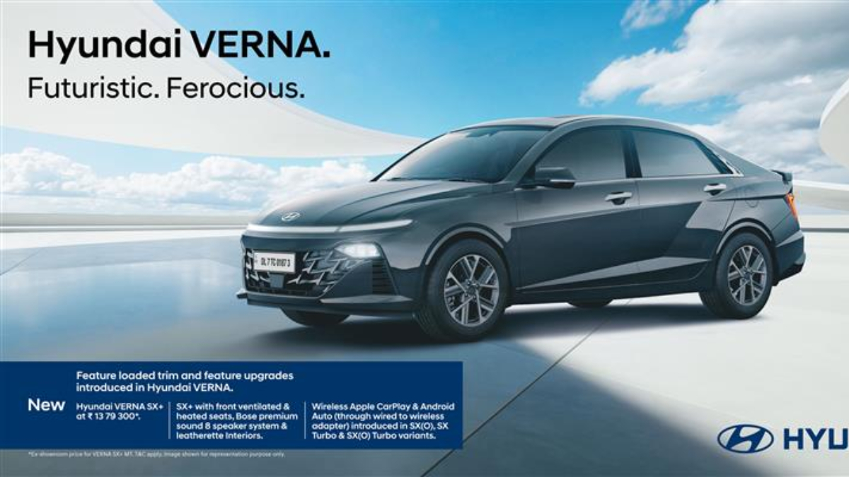 Hyundai adds new SX+ variant to Verna: Here's what’s new - Car News ...