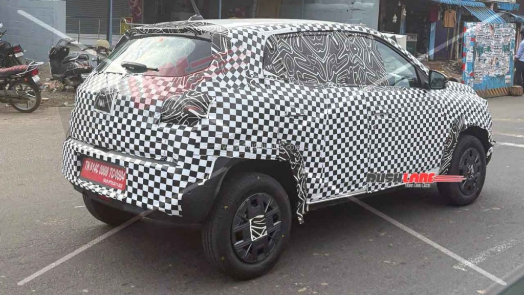Renault Kwid EV spotted testing in India for first time, expected ...