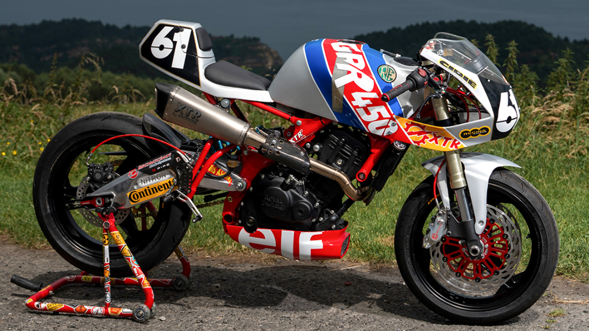 From roadster to racer: Custom Royal Enfield Guerrilla 450 that will ...