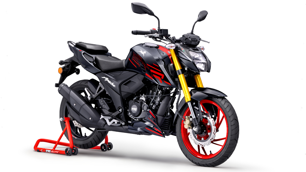 2025 TVS Apache RTR 200 4V launched : Here's what's new - Bike News | The Financial Express