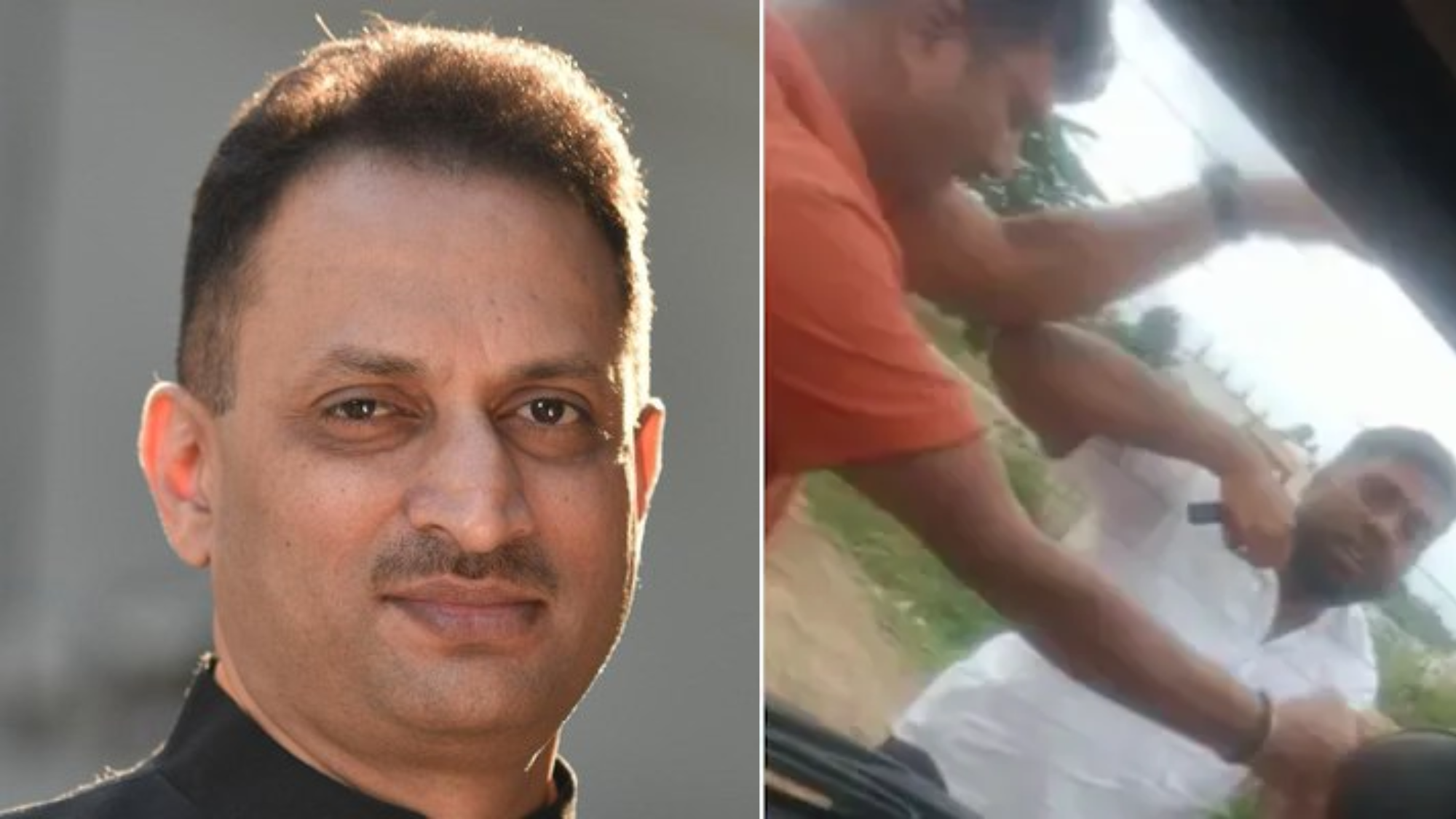 Bengaluru-Pune highway: Former BJP MP booked in road rage incident, video captures assault ...