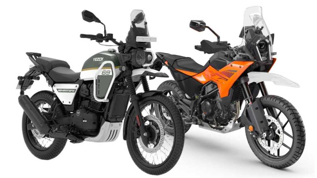 New Yezdi Adventure vs KTM 250 Adventure spec check - Bike News | The Financial Express
