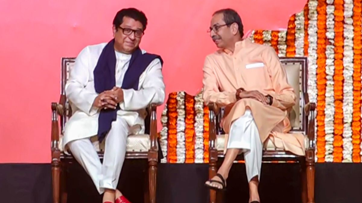 ‘We are goons’: Uddhav Thackeray defends Marathi pride at joint rally with Raj, warns BJP ...
