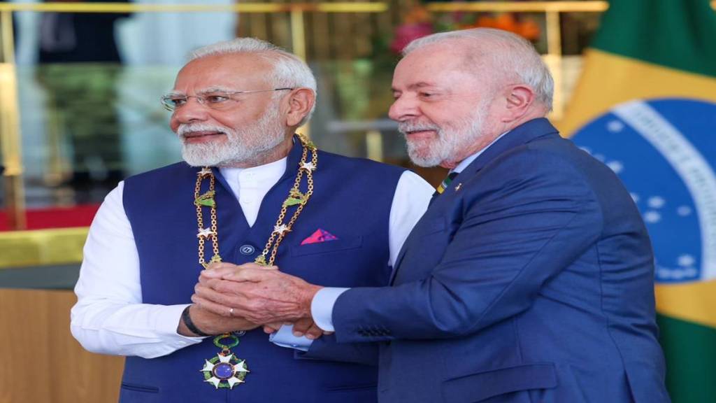 PM Modi receives Brazil's highest civilian honour - India News | The Financial Express