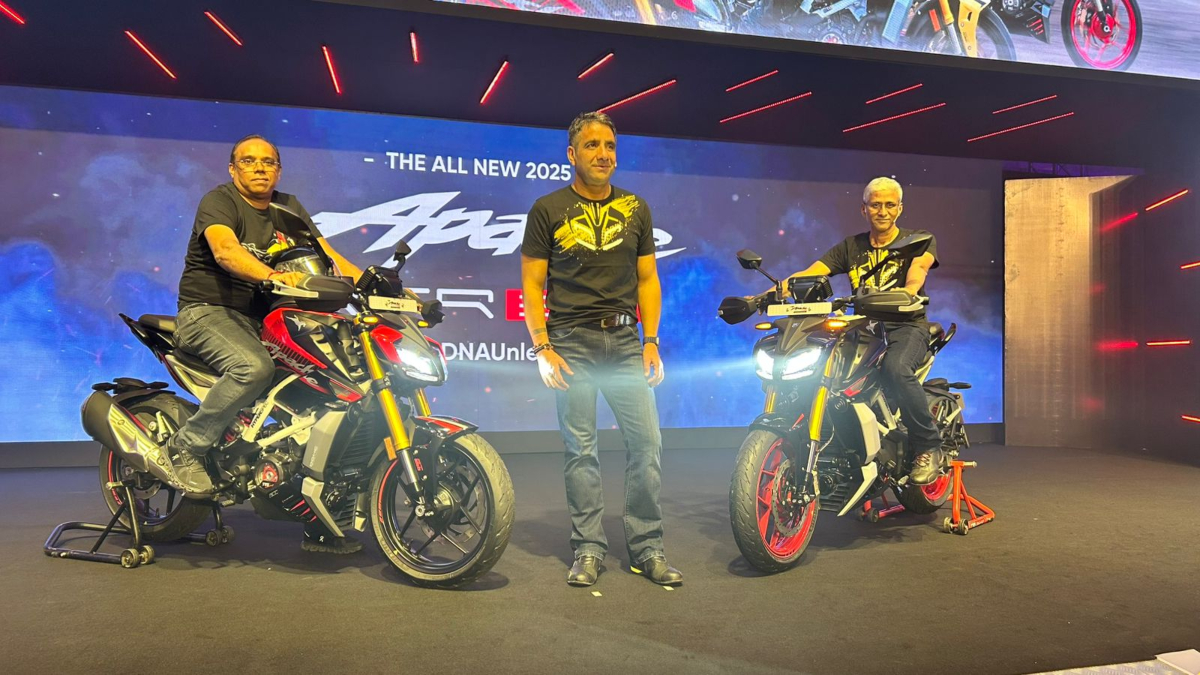 2025 TVS Apache RTR 310 launched: Check out what’s new - Bike News ...