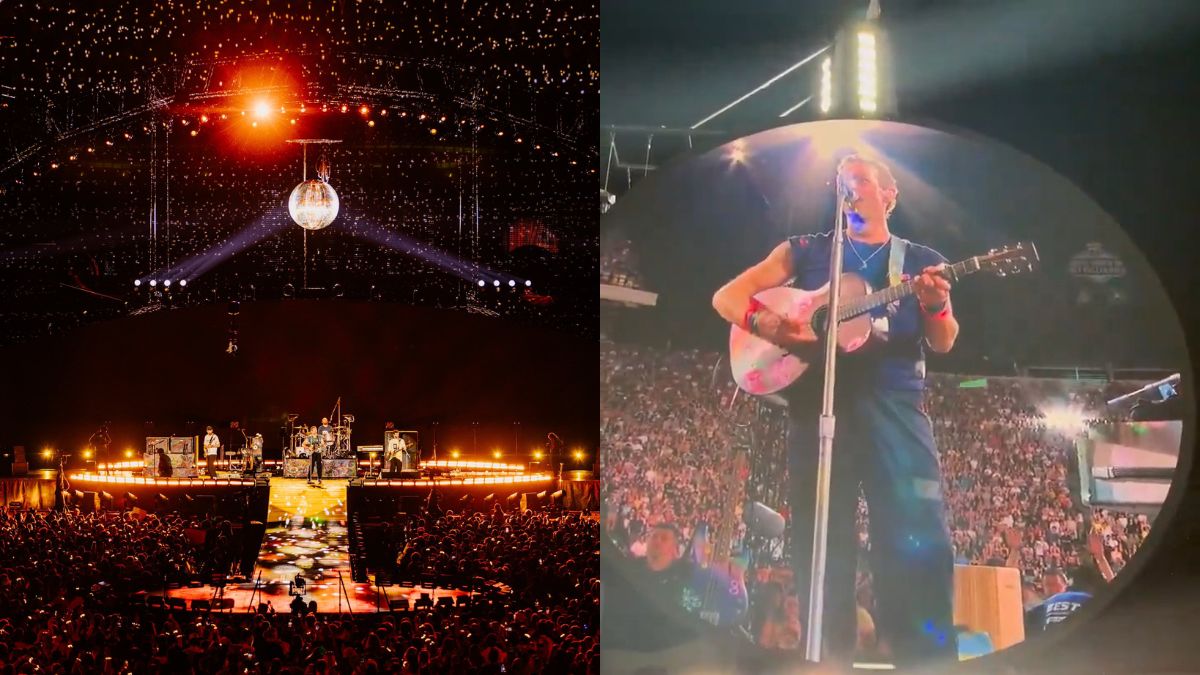 Coldplay's Chris plays with kiss cam, warns crowd at new concert, ‘We ...