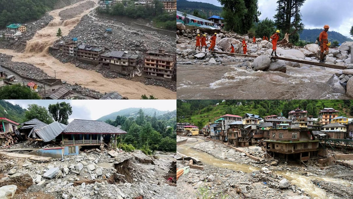 Monsoon havoc in Himachal: Flash floods, cloudbursts kill 78; several roads blocked | In ...