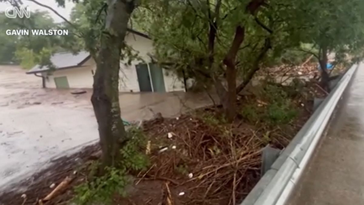 Texas floods: Death toll touches 80; terrifying video shows entire house floating down river ...