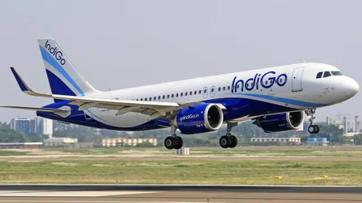 Close call for IndiGo flight, tail hits runway while landing in rain ...