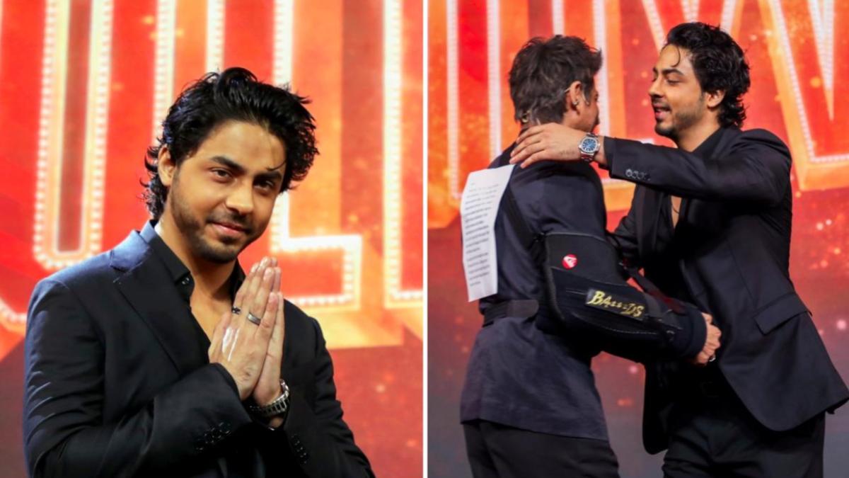 Shah Rukh becomes ultimate hype man to support son Aryan Khan's show ...