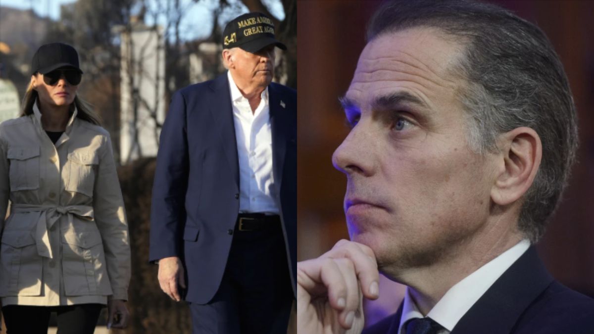 Melania Trump's billion-dollar threat to Hunter Biden over Epstein allegations: 'You are on ...