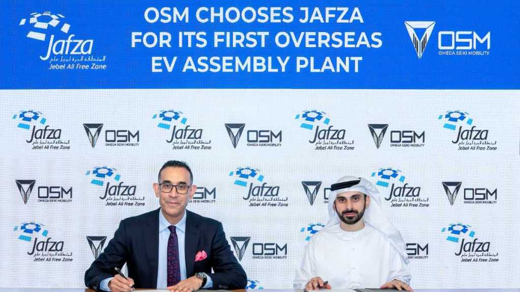 OSM launches first vehicle assembly plant in Jafza - Electric Vehicles ...