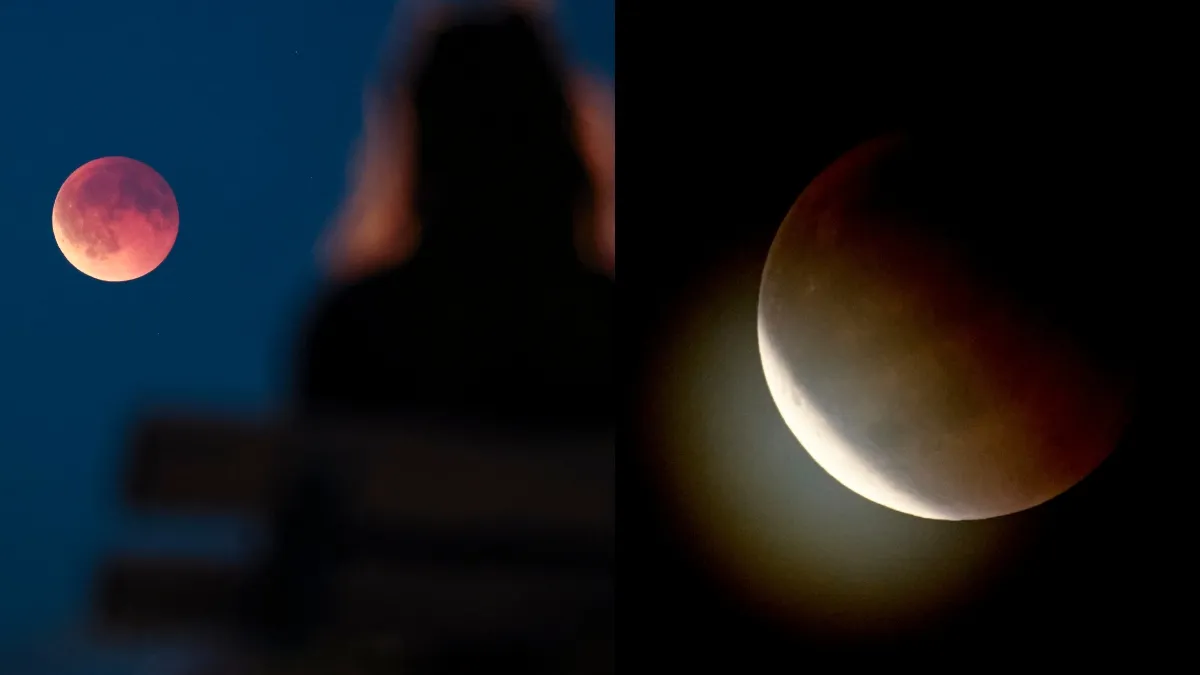Blood Moon enchants skywatchers: Magnificent pictures of the rare total ...